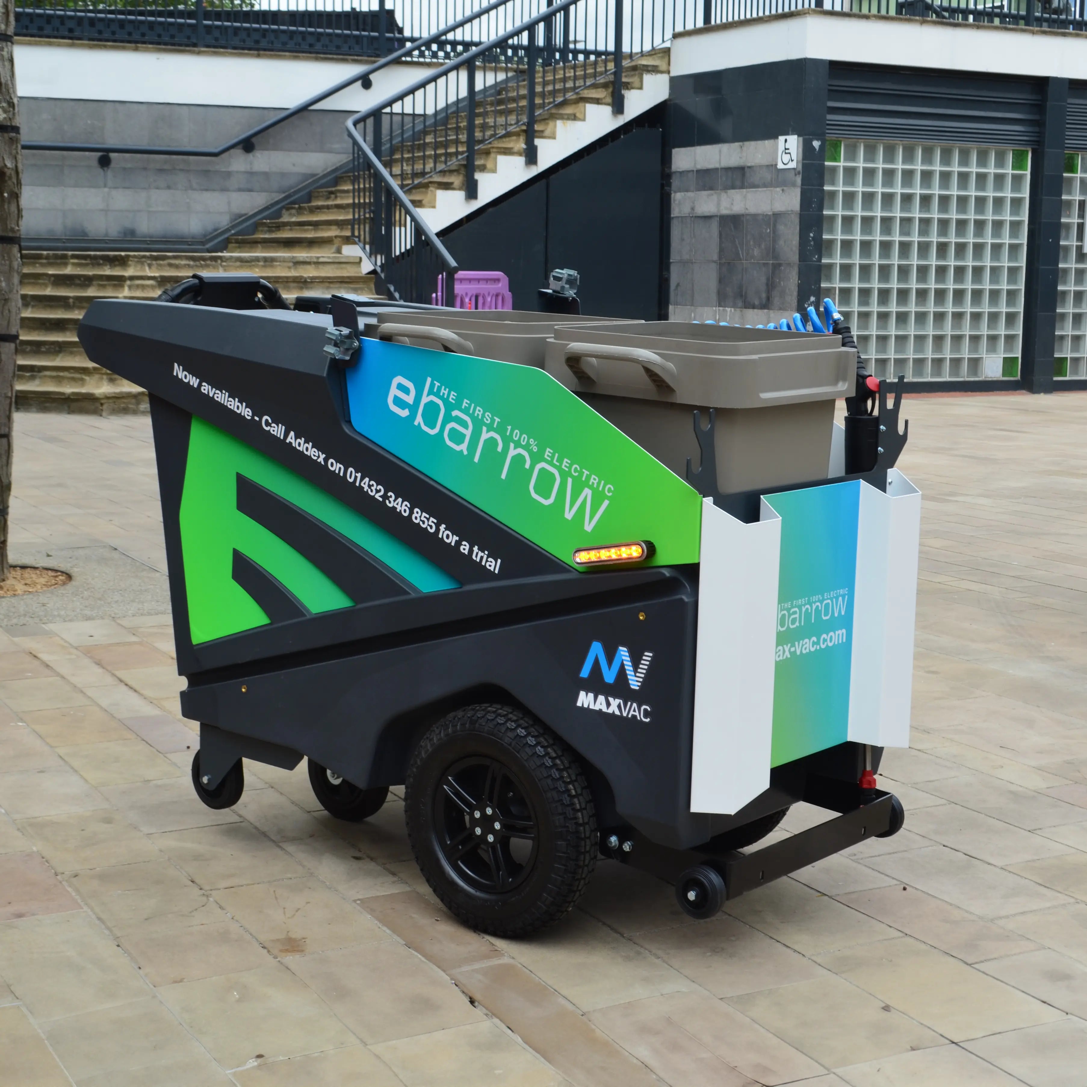 MAXVAC MAXWIND PEDESTRIAN SWEEPER