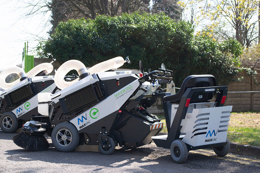 MAXVAC MAXWIND PEDESTRIAN SWEEPER