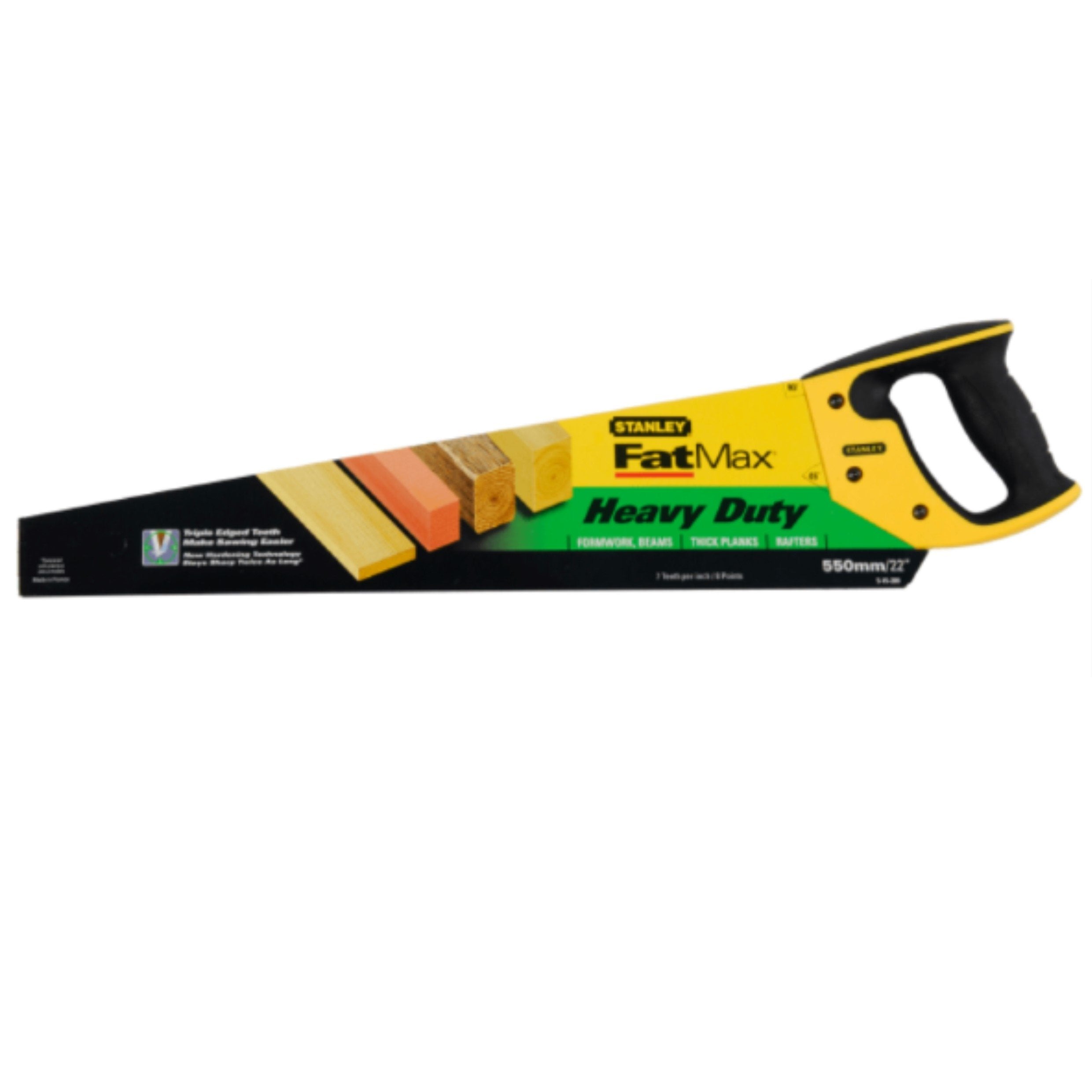 Stanley FatMax® Heavy-Duty Handsaw (22”) | Stanley Handsaw